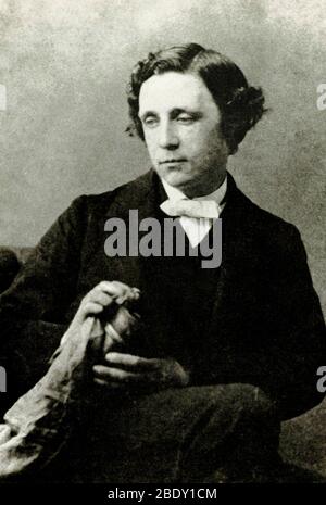 Charles Dodgson AKA Lewis Carroll, English Author Stock Photo - Alamy