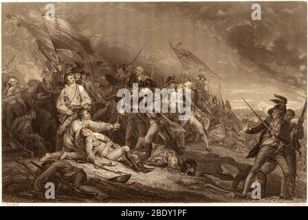 The Death of General Warren at the Battle of Bunker Hill by John ...
