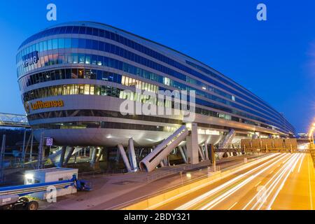 AIRail Terminal at Frankfurt Airport, Frankfurt, Hesse Germany Stock ...
