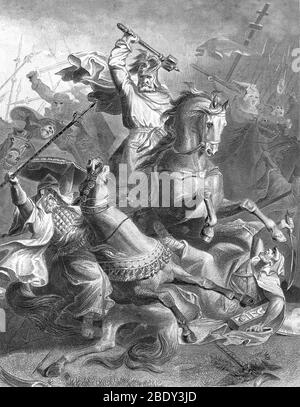 CHARLES MARTEL 732 Stock Photo - Alamy