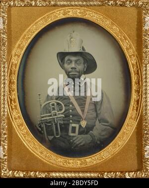 American civil war musical instrument Stock Photo - Alamy