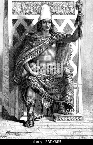 Moctezuma II, Aztec Emperor Stock Photo - Alamy