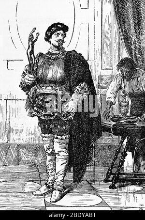 Benvenuto Cellini famous italian artist and sculptor and goldsmith ...