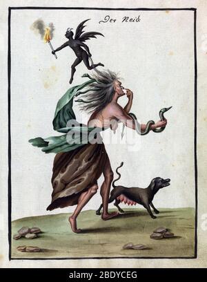 Demonology, 18th Century Stock Photo - Alamy