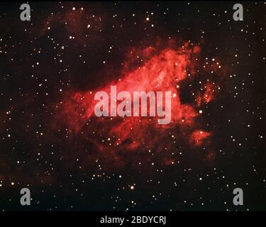 Omega Nebula M17 Stock Photo - Alamy