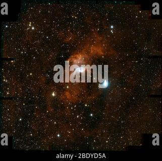 Deep space: Bubble Nebula (NGC 7635) in constellation Cassiopeia Stock Photo - Alamy