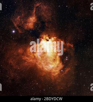 Omega Nebula M17 Stock Photo - Alamy