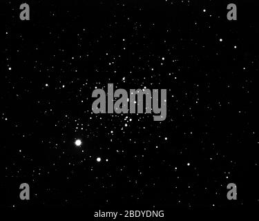 NGC 457, the ET or Owl Cluster in Cassiopeia Stock Photo - Alamy