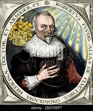 Robert Fludd, English Polymath Stock Photo - Alamy