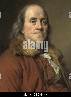 Benjamin Franklin, American Statesman Stock Photo - Alamy