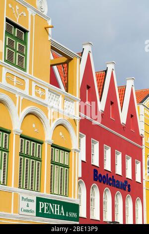 Penha Building on Breedestraat Punda,Willemstad,Curacao,Caribbean Stock ...