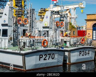HMS Archer patrol vessel P264 type P2000 vessel Stock Photo - Alamy