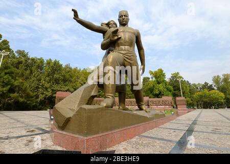 Soviet Monument of Courage (Earthquake Memorial) to the Soviet people ...