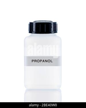Bottle of propanol Stock Photo - Alamy