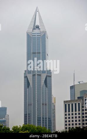 Tomorrow Square skyscraper, Shanghai, China Stock Photo - Alamy