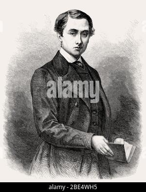 Prince Alfred, Duke of Edinburgh (1844-1900), the second son of Queen ...