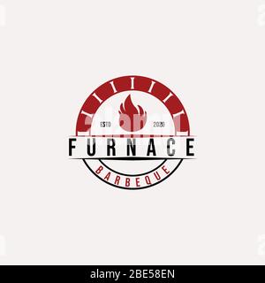 Rustic Bricks / Stones Fireplace logo Ideas. Inspiration logo design ...