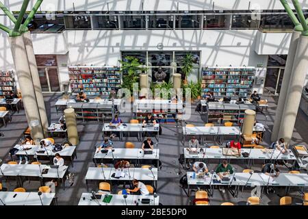 Library of the Warsaw University (BUW) Warsaw Poland EU Stock Photo - Alamy