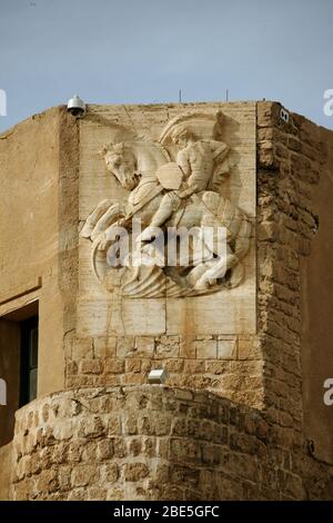 Libya. Tripoli. Old City. National museum. Roman mosaics Stock Photo ...