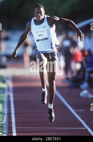 KENTA BELL TRIPLE JUMP USA OLYMPIC STADIUM HELSINKI FINLAND 10 August ...