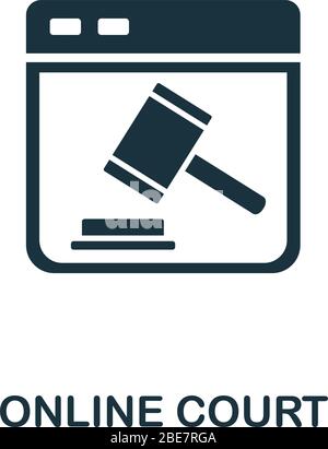 Legislation icon. Simple illustration of legislation vector icons set ...