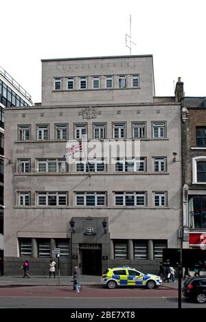 City of London Police, Bishopsgate, police station, London, UK. Police ...