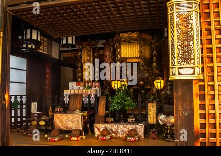 Southern Octagonal Hall, Nara, Osaka, Japan Stock Photo - Alamy