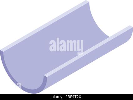 gutter silhouette water roof cartoon illustration isolated on white ...