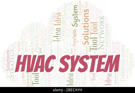 HVAC word cloud concept. Vector illustration Stock Vector Image & Art ...