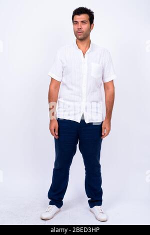 Full body shot of handsome Turkish man Stock Photo - Alamy