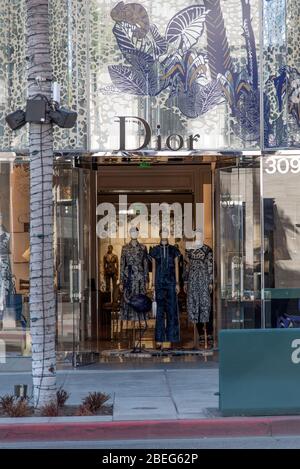 Dior store on Rodeo Drive, Los Angeles, California, USA Stock Photo - Alamy