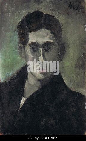 Helmut Kolle Self Portrait, 1923 Stock Photo - Alamy