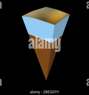 Interior of Pluto Stock Photo - Alamy