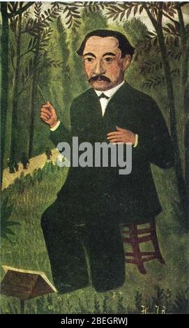 Self-Portrait - Henri Rousseau Stock Photo - Alamy