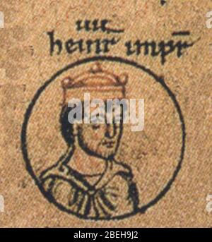 Henry4 Holy Roman Emperor Stock Photo - Alamy
