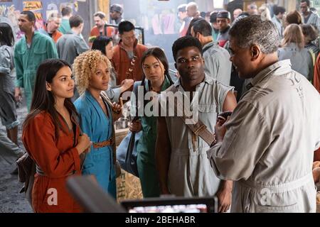 UTOPIA FALLS, from left: Akiel Julien, Robyn Alomar, Lose Control ...