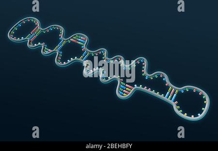 Viroid Particle, Illustration Stock Photo - Alamy
