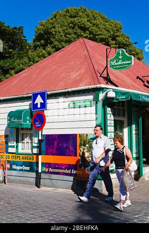 Front Street (shopping street), Philipsburg, St Maarten, Saint Martin ...