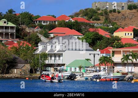 Gustavia Harbor,St. Barts,Caribbean Stock Photo - Alamy