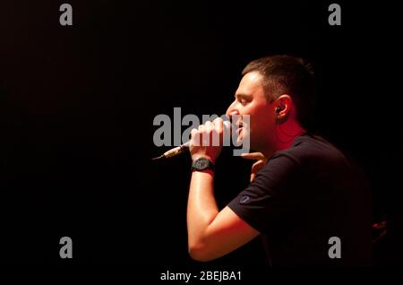 Czestochowa, Poland - 7 February 2014: music club Teatr from Poland ...