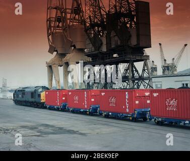 1987, Coal rail transportation between Coed Bach and Swansea harbour ...