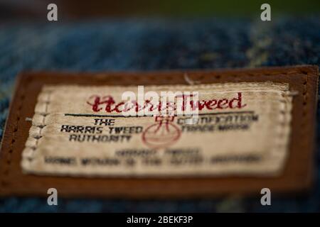 Harris Tweed Weaving, Isle of Harris, Scotland Stock Photo - Alamy