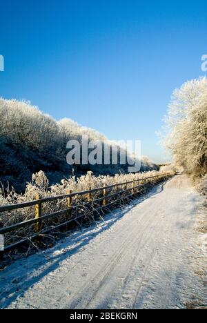 River Ely from the Ely Trail Footpath, Cardiff, South Wales Stock Photo ...