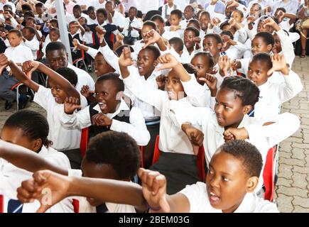 Johannesburg, South Africa - September 19 2013: African Children in ...