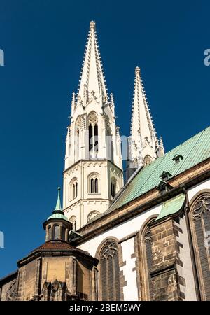 Gothic Peterskirche (Church of St. Peter and Paul), Görlitz, Germany ...