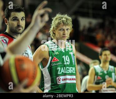 Mindaugas Kuzminskas - Lithuanian basketball player Stock Photo - Alamy