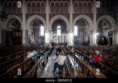Interior of the Basilica of Our Lady of the Rosary aka upper church in ...