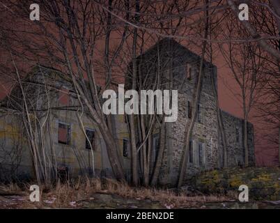 Historic Fort Structures Fort Stark State Park Stock Photo - Alamy