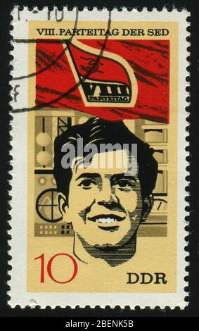 GERMANY - CIRCA 1971: a stamp printed in the Germany shows Johannes ...