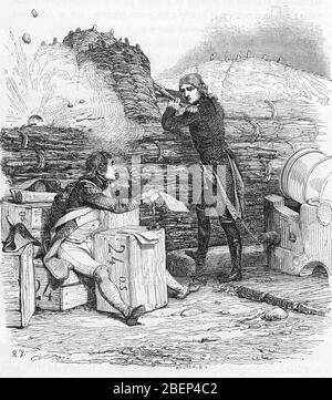 Napoleon Bonaparte at the Siege of Toulon, 18 September to 18 December ...
